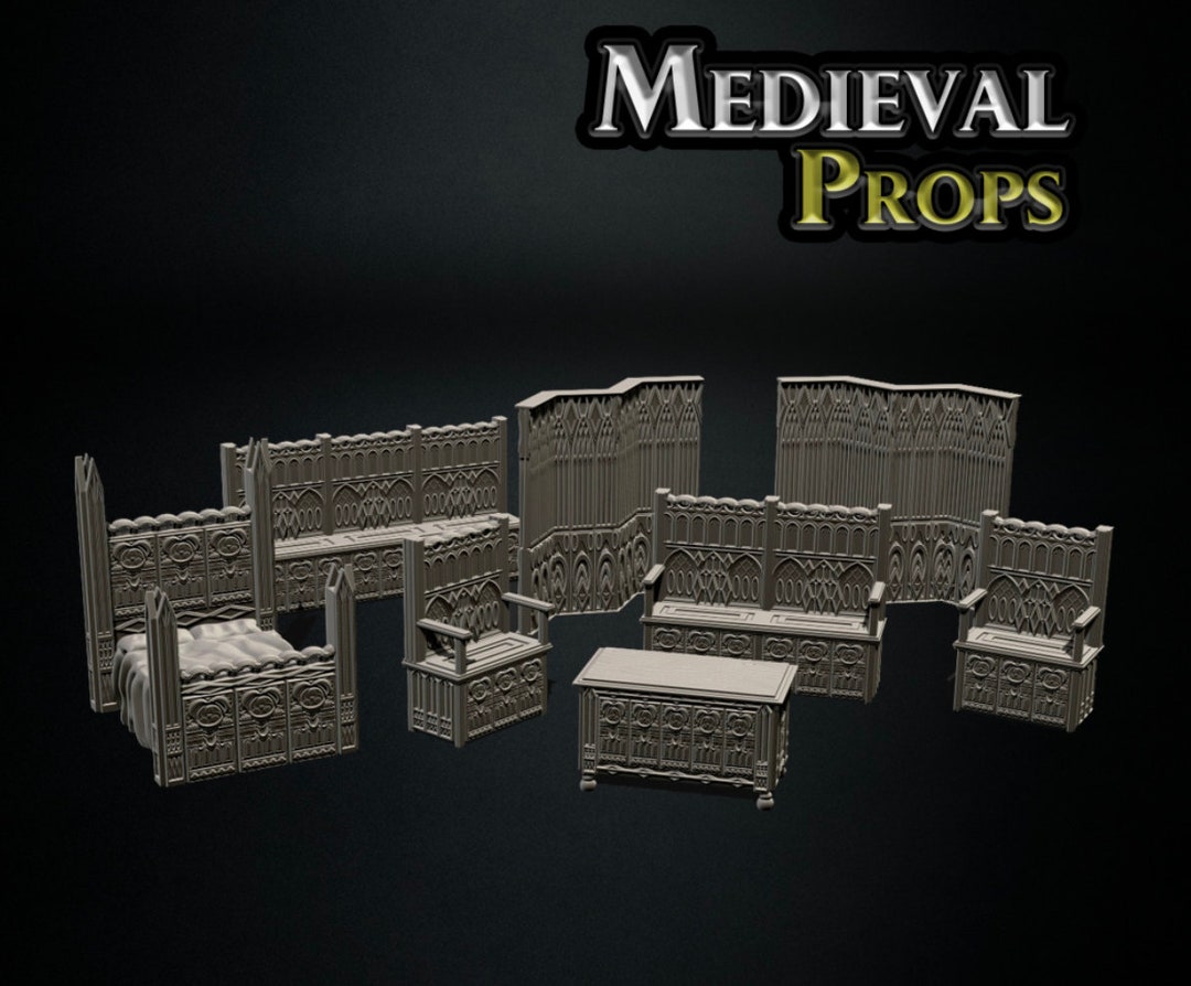 Royal Medieval Props - Ideal for Dungeons and Dragons and Other ...