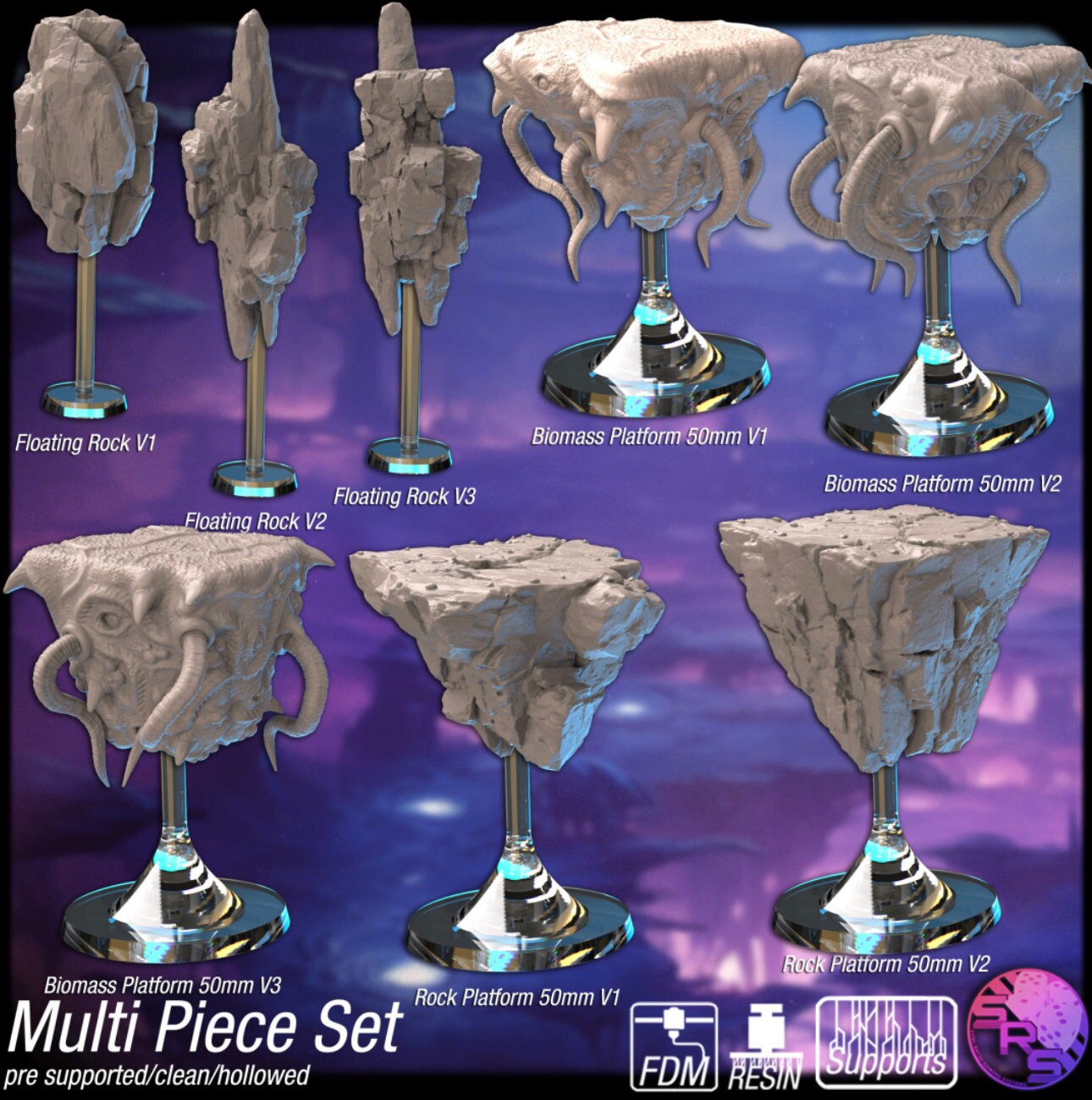 Floating Platforms - Ideal for Dungeons and Dragons and Other Tabletop ...