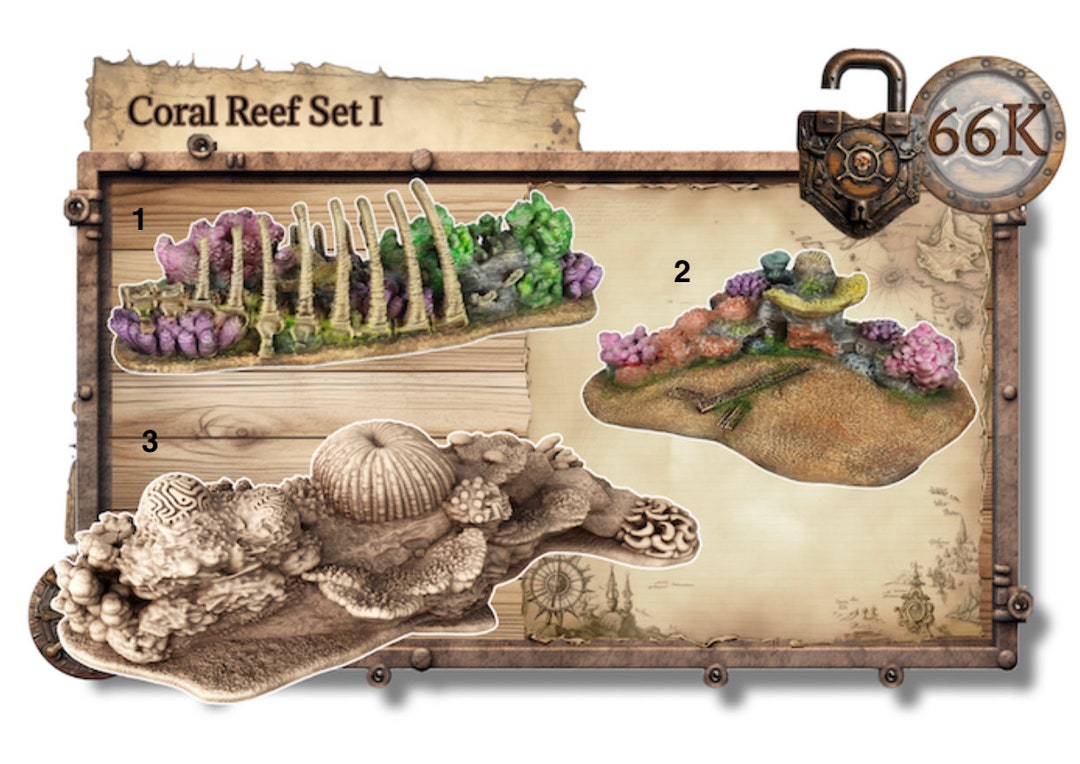 Coral Reef - Rum N Razing - Ideal for Dungeons and Dragons and Other ...