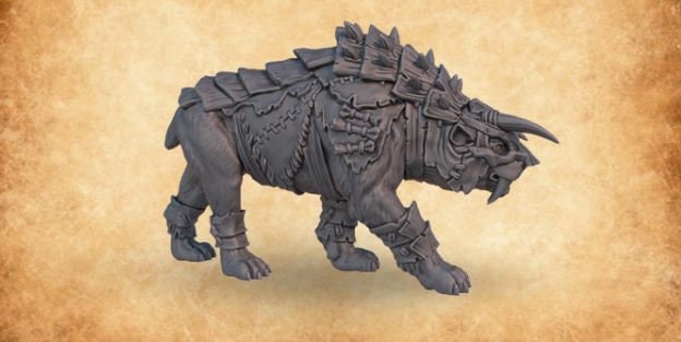Saber Tooth- Ideal for Dungeons and Dragons and Other Tabletop Rpgs ...