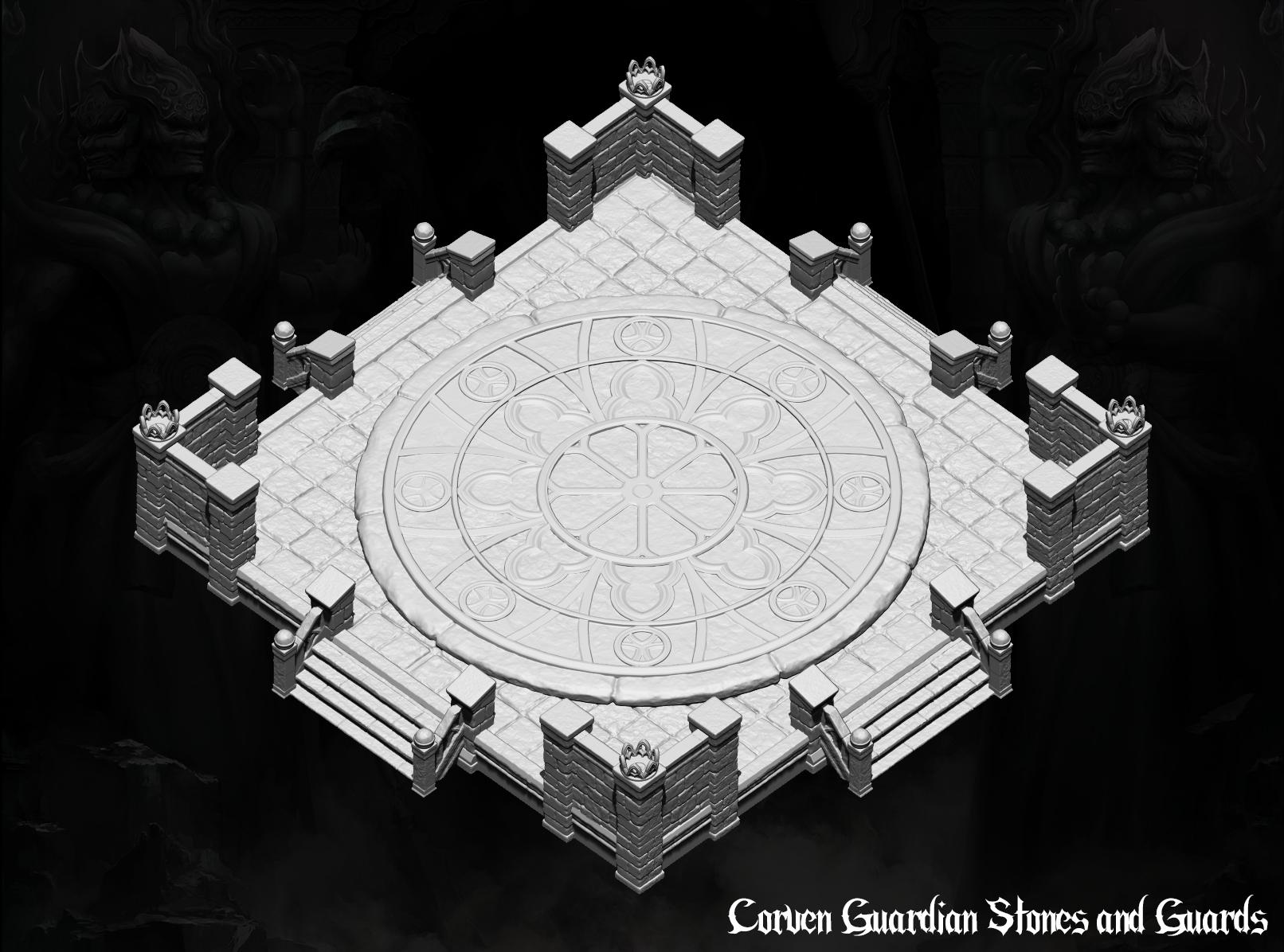 Training Arena: Tabletop RPG Scenery - DND Design - Etsy