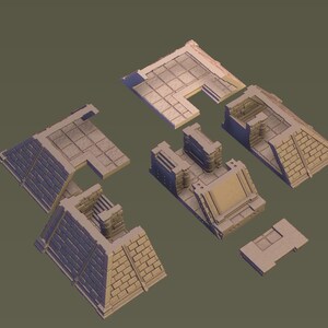The Great Pyramid - Ideal for Dungeons and Dragons and Other Tabletop ...