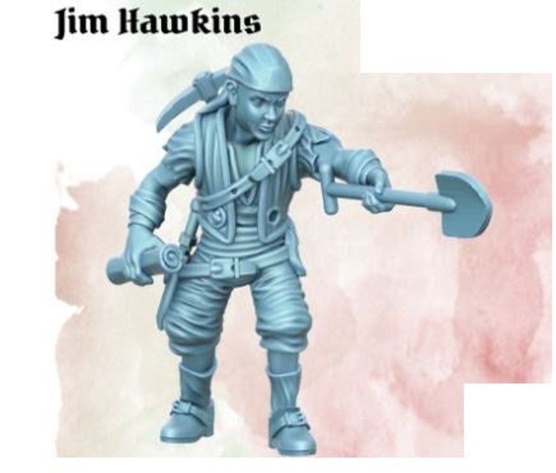 Pirate Jim Hawkins - Treasure Island - Ideal for Dungeons and Dragons ...