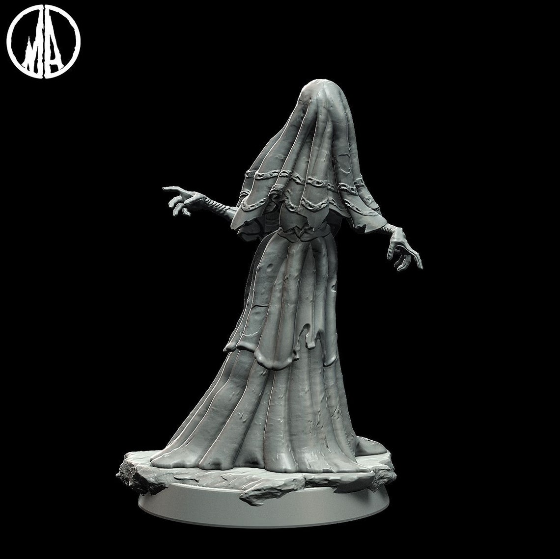 Weeping Widow Miniature: Resin Lost Souls RPG Figure - Etsy