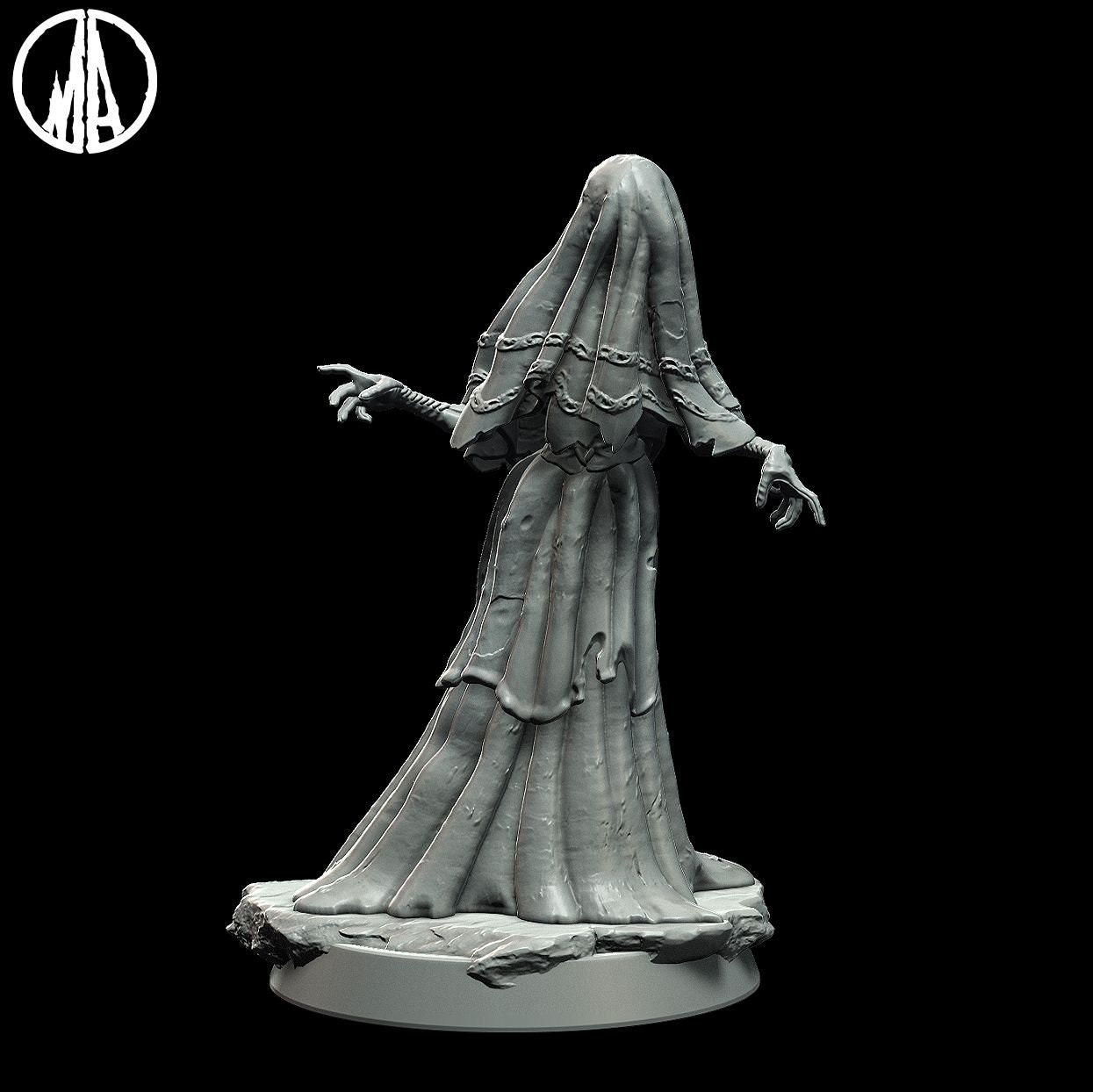 Weeping Widow Miniature: Resin Lost Souls RPG Figure - Etsy