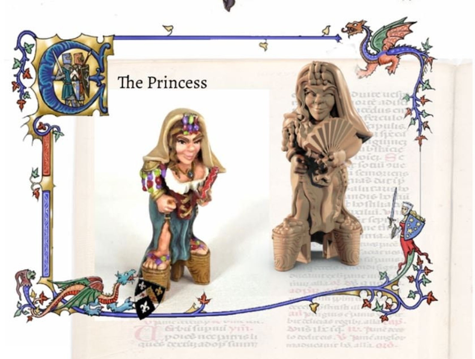 Dwarf Princess Tale of Two Cities Ideal for Dungeons and - Etsy UK