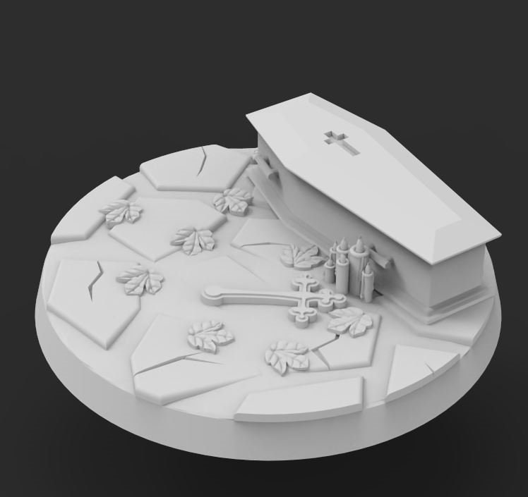 Graveyard Vampire Theme Bases Ideal for Dungeons and - Etsy UK