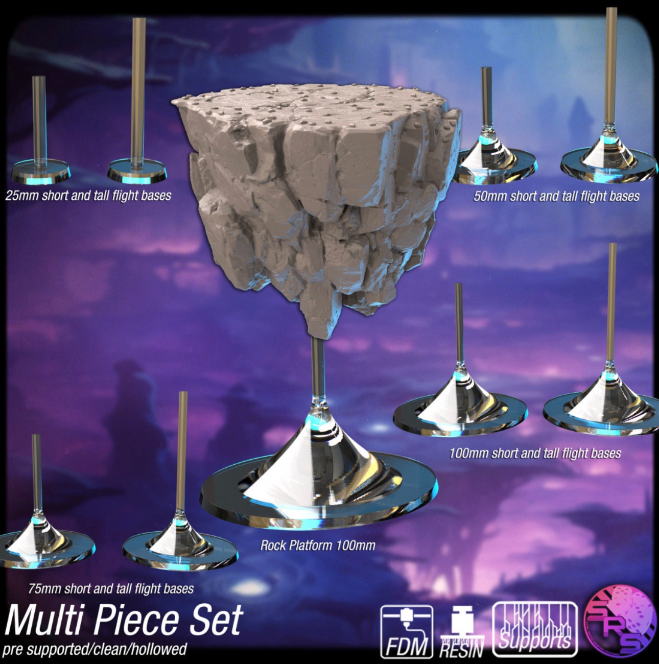 Floating Platforms - Ideal for Dungeons and Dragons and Other Tabletop ...