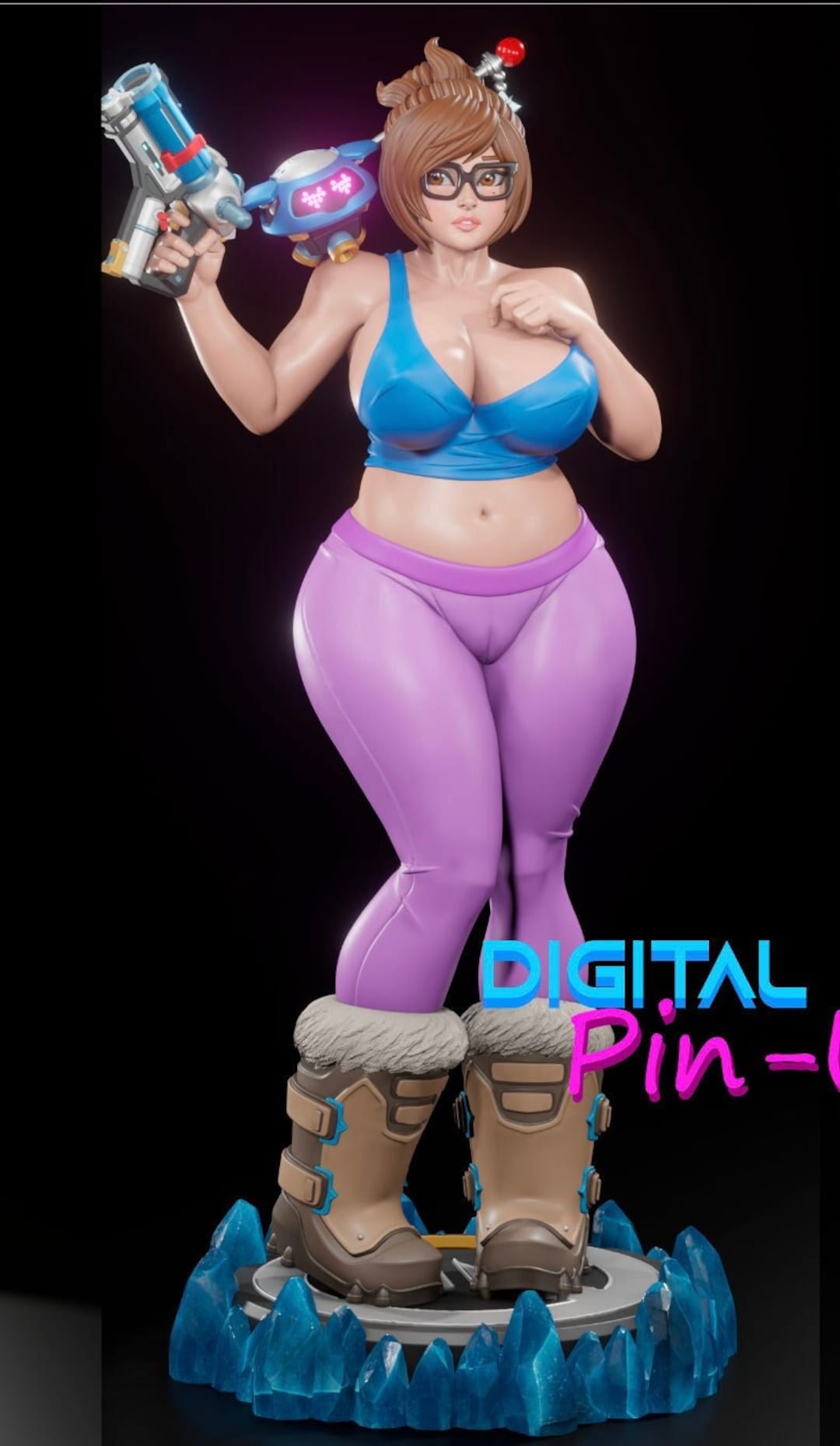 NSFW Keyleth Mei Overwatch Nsfw Tabletop Sexy Nsfw Lady RPG - Etsy