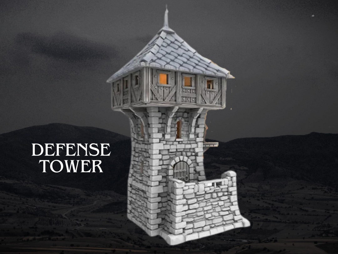 Defense Tower - the Frost - Ideal for Dungeons and Dragons and Other ...