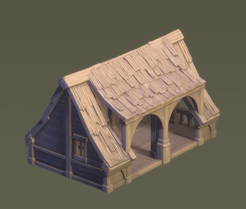 Hut - Ideal for Dungeons and Dragons and Other Tabletop Rpgs/wargaming ...