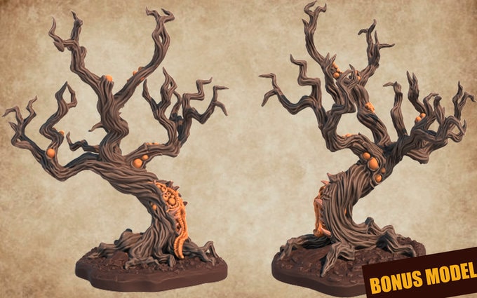 Infected Tree - Ideal for Dungeons and Dragons and Other Tabletop Rpgs ...