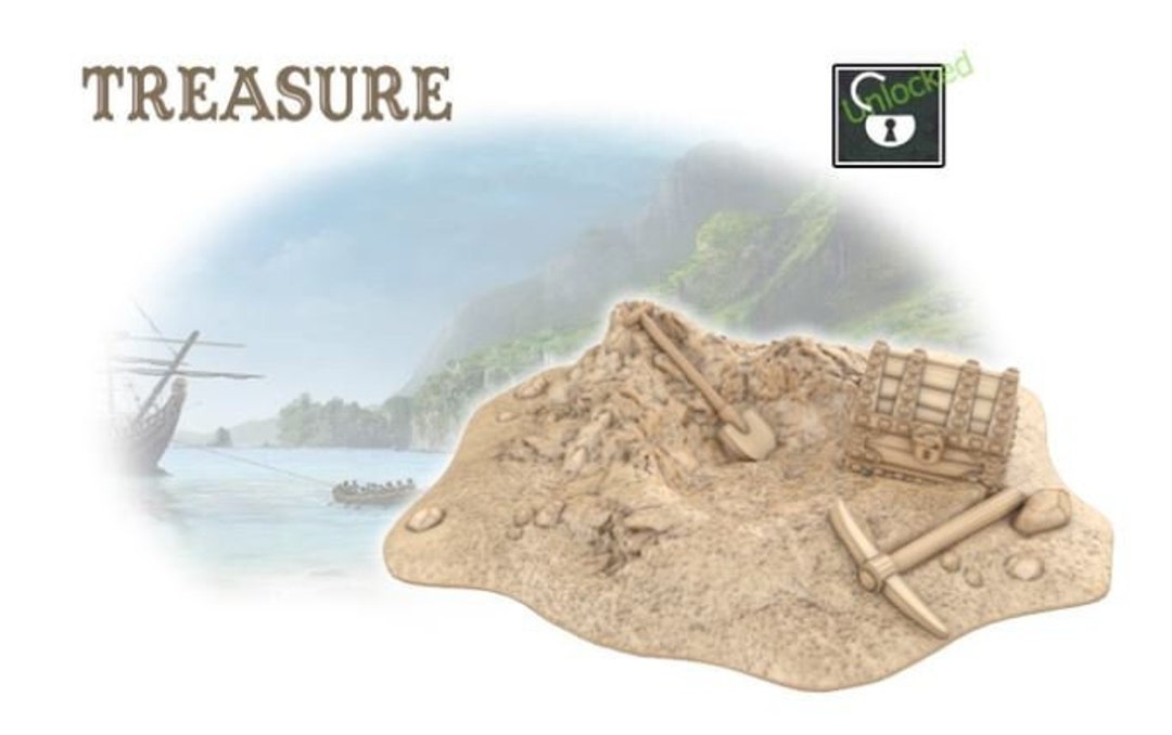 Treasure Island - Treasure Island - Ideal for Dungeons and Dragons and ...