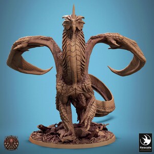 Resin Silver Dragon Miniature: Conclave of Bones, D&D Tabletop RPG - Etsy