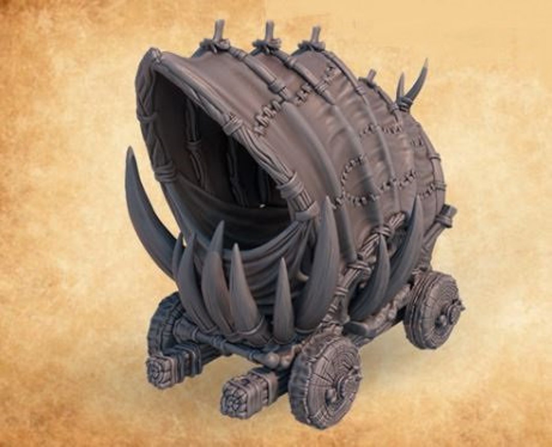 Prehistoric Bone Wagon - Ideal for Dungeons and Dragons and Other ...