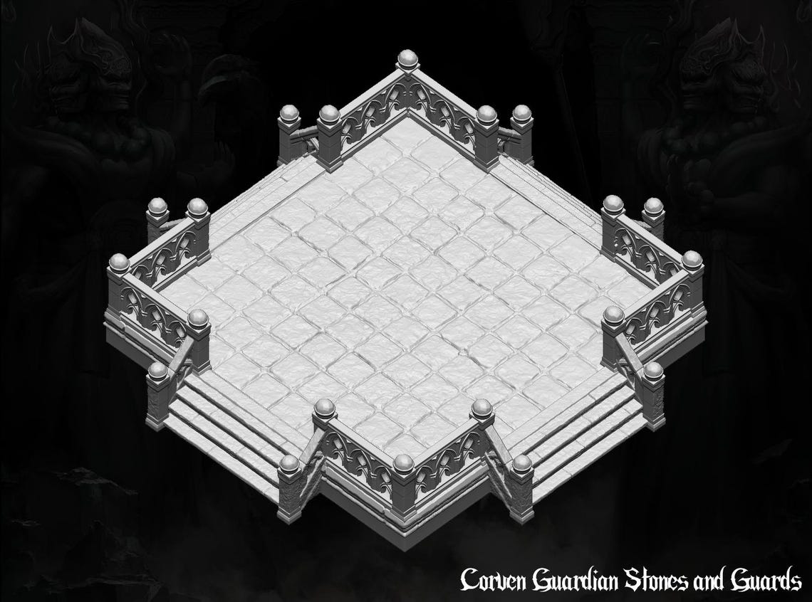 Training Arena: Tabletop RPG Scenery - DND Design - Etsy