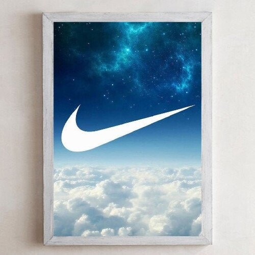 Nike Sneaker Poster Wall Art - Etsy
