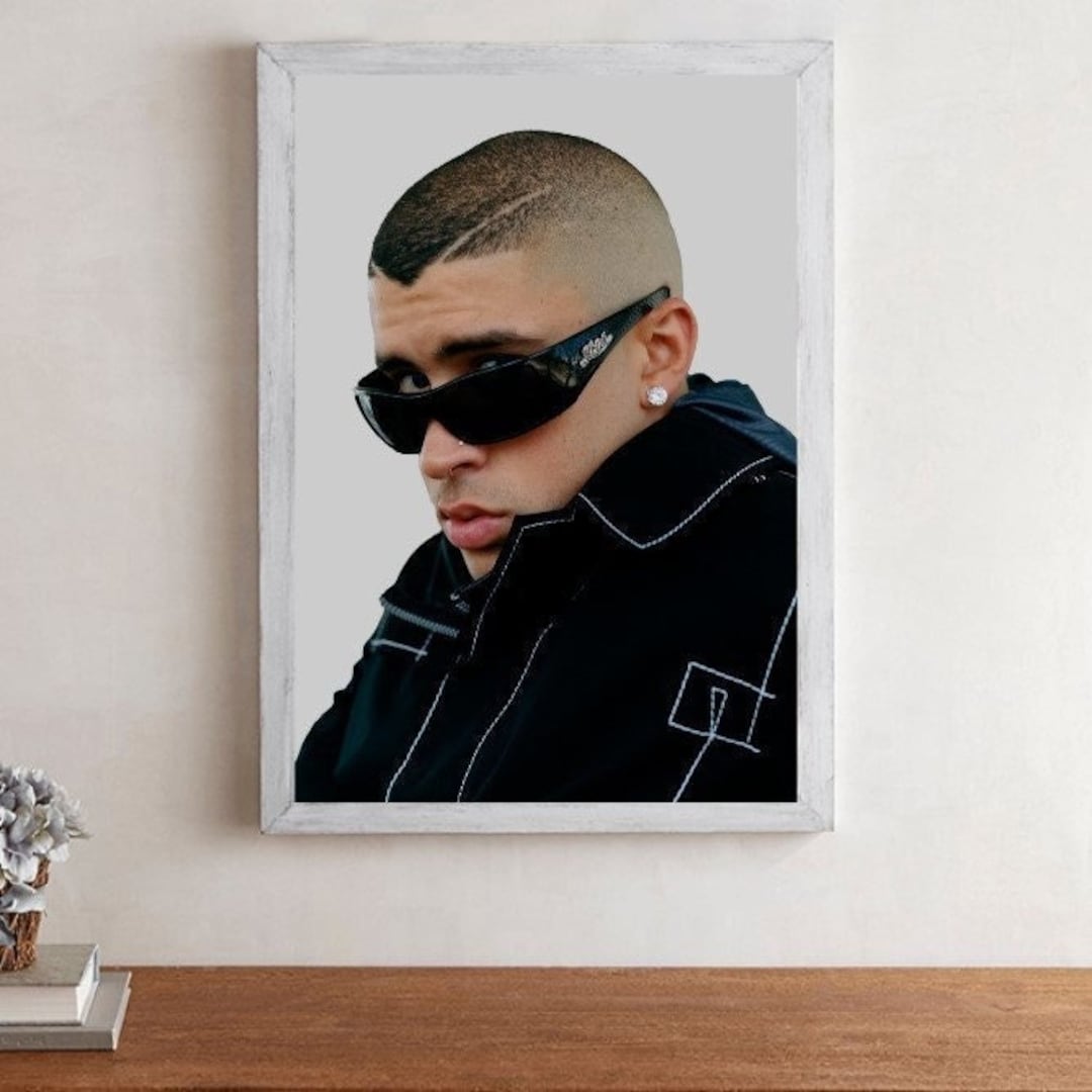 Bad Bunny Poster Wall Art - Etsy