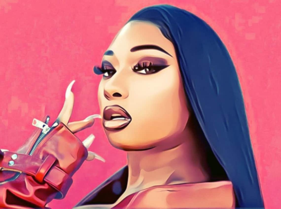 Megan Thee Stallion Poster Wall Art | Etsy