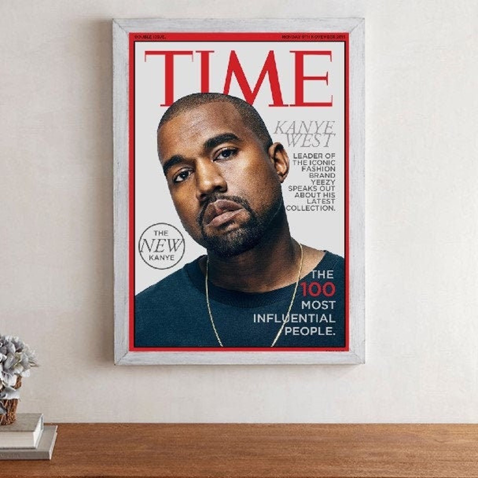 Kanye West Poster Wall Art - Etsy