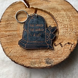 Buffy the Vampire Slayer Headstone Keychains - Etsy