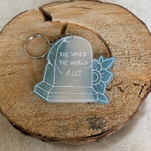 Buffy the Vampire Slayer Headstone Keychains - Etsy