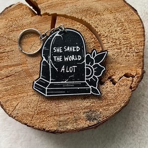 Buffy the Vampire Slayer Headstone Keychains - Etsy