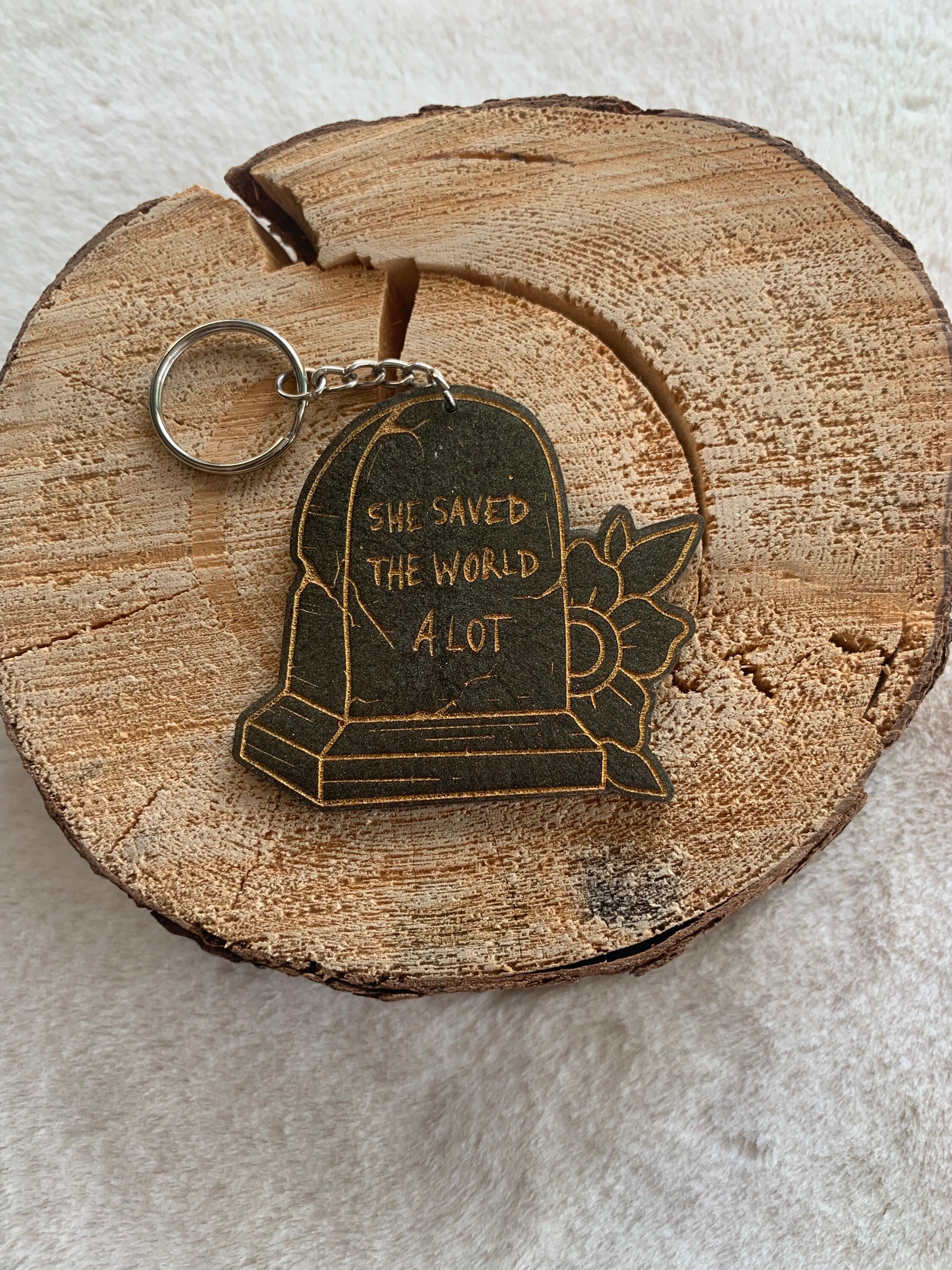 Buffy the Vampire Slayer Headstone Keychains - Etsy