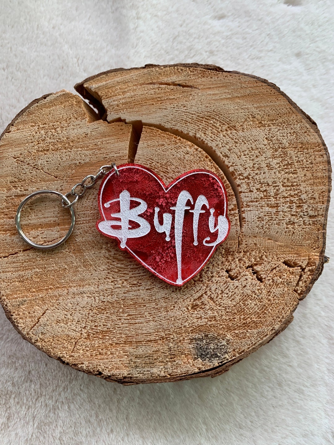 Buffy Logo Keychain - Etsy Canada