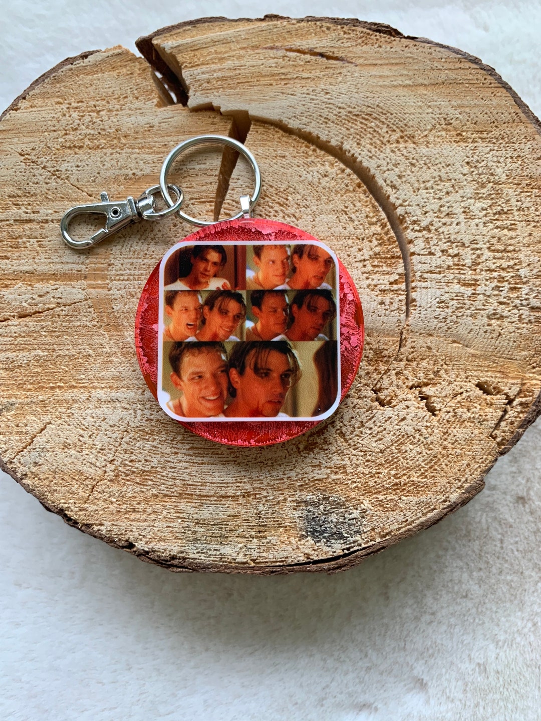 Scream Billy and Stu Keychain - Etsy