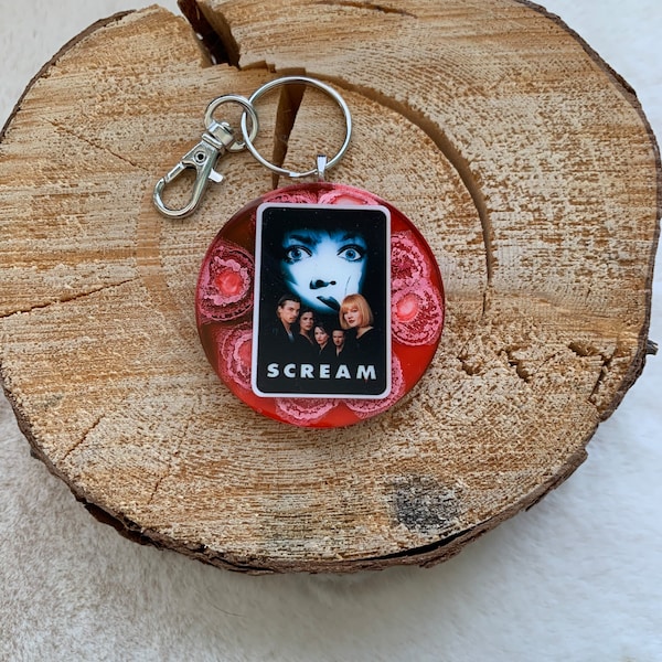 Scream Stu Keychain - Etsy
