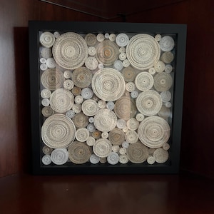 Going Around in Circles Book Sculpture - Book Art - Book Page Wall Art ...