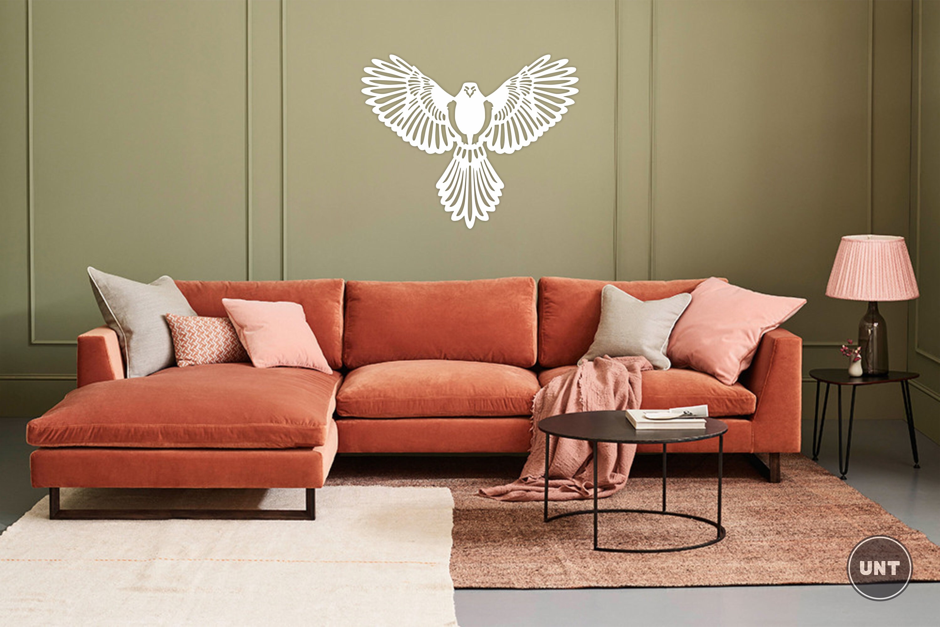 Falcon Wall Decor Wooden Hawk Wall Decoration Wall Art - Etsy