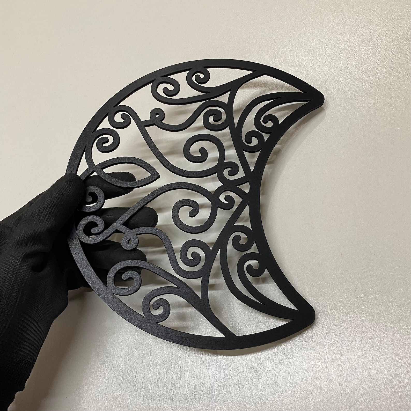 Moon Wall Decor Moon Phases Set of 5 Wall Art Wooden Wall - Etsy