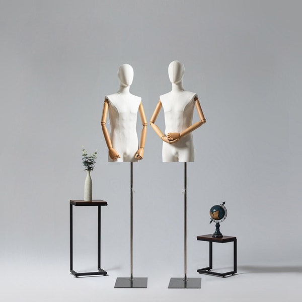 Male Half Torso Mannequin - Etsy