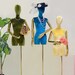 High End Female Torso Mannequin Dress Formcolorful Velvet - Etsy