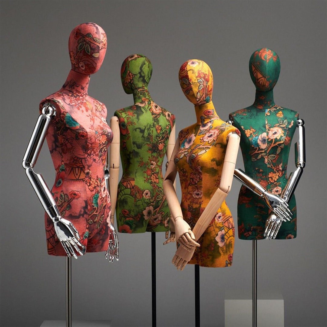 High End Window Display Mannequin Torso Female Dress Form,colorful ...