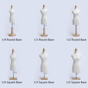 Female Half Scale Dress Form for Sewing Dress Form Model,fully Pinnable ...