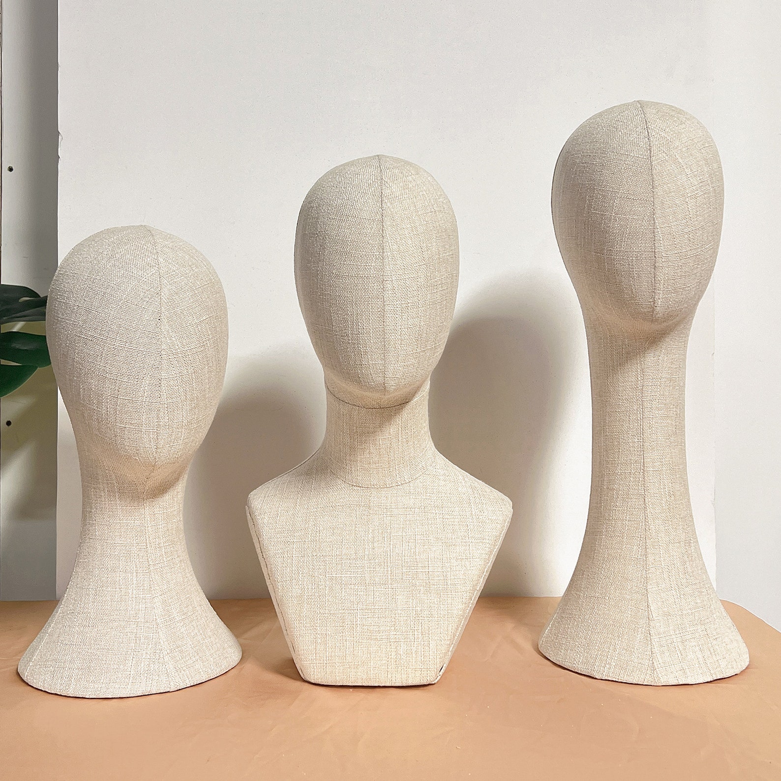 Fully Pinnable Linen Mannequin Head Formvintage Mannequin - Etsy