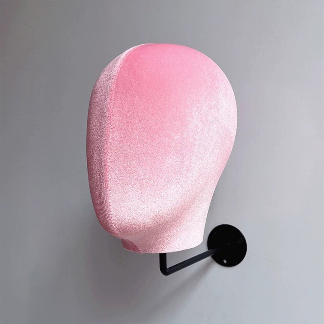 Fabric Wrapped Mannequin Head Wall Hat Display Stand,manikin Head ...