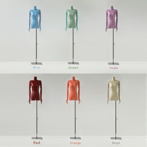 Luxury Female Mannequin Torso Display,colorful Leather Fabric Women ...