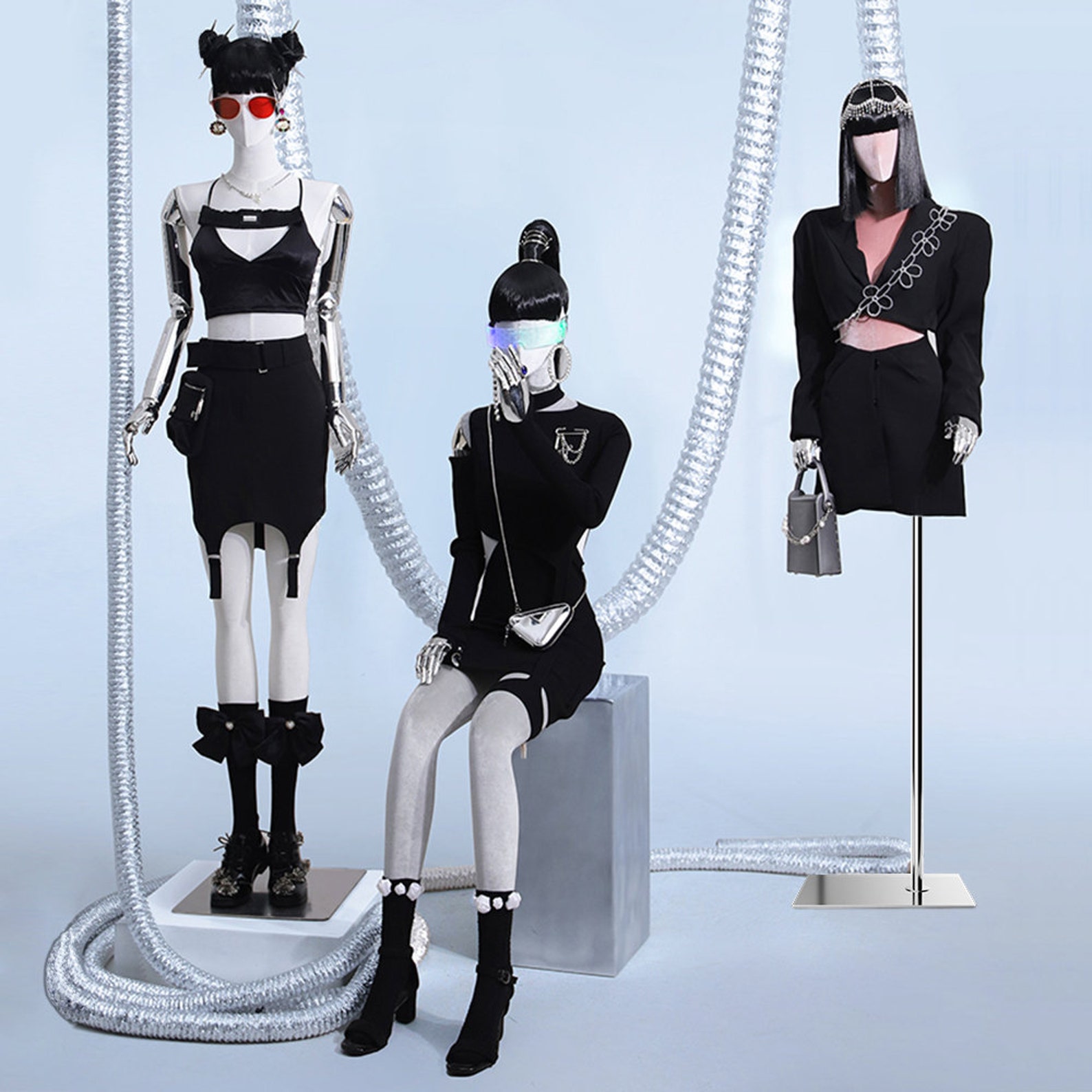 Full Body Half Body Female Display Dress Formstanding Sitting - Etsy