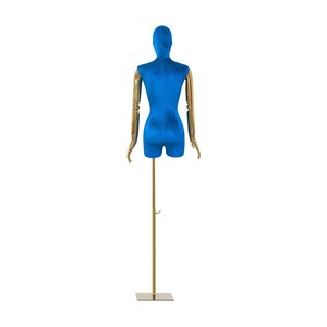 High End Female Torso Mannequin Dress Form,colorful Velvet Mannequin ...