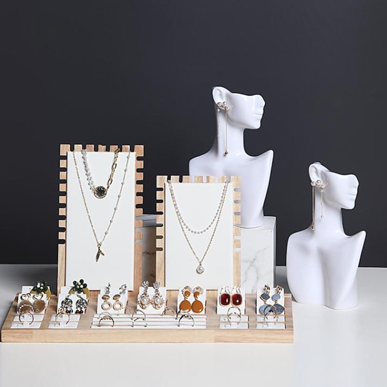 Jewelry Display Bust Mannequin Head Display Earring Pendant - Etsy