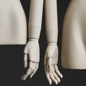 Luxury Half Body Male Female Display Mannequin Dress Form,ivory White ...