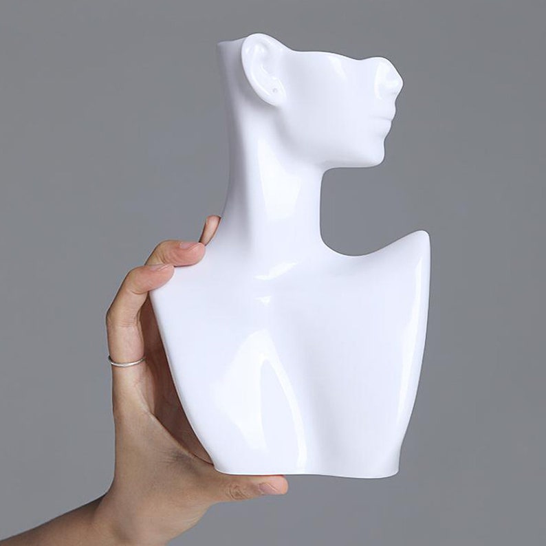 Jewelry Display Bust Mannequin Head Display Earring Pendant - Etsy