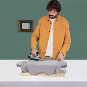 Gray Wooden Ironing Stool Special Clothes Tailor Ironing Board ...