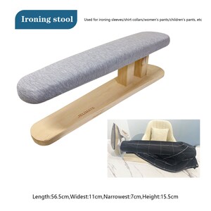 Gray Wooden Ironing Stool Special Clothes Tailor Ironing Board ...