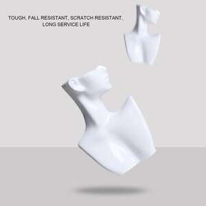 Jewelry Display Bust Mannequin Head Display, Earring Pendant Necklace ...