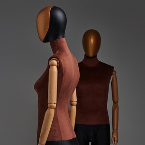 Luxury Male Female Full Body Display Mannequin,upper Bust Wrapping ...